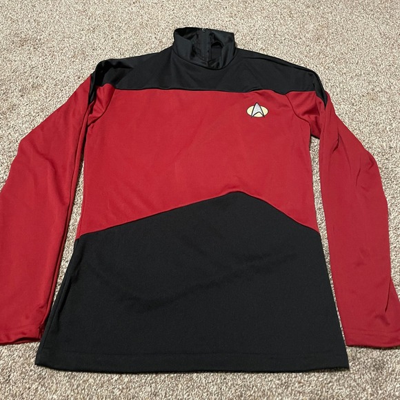 Other | Vintage Star Trek Tng The Next Generation Uniform Costume Top ...